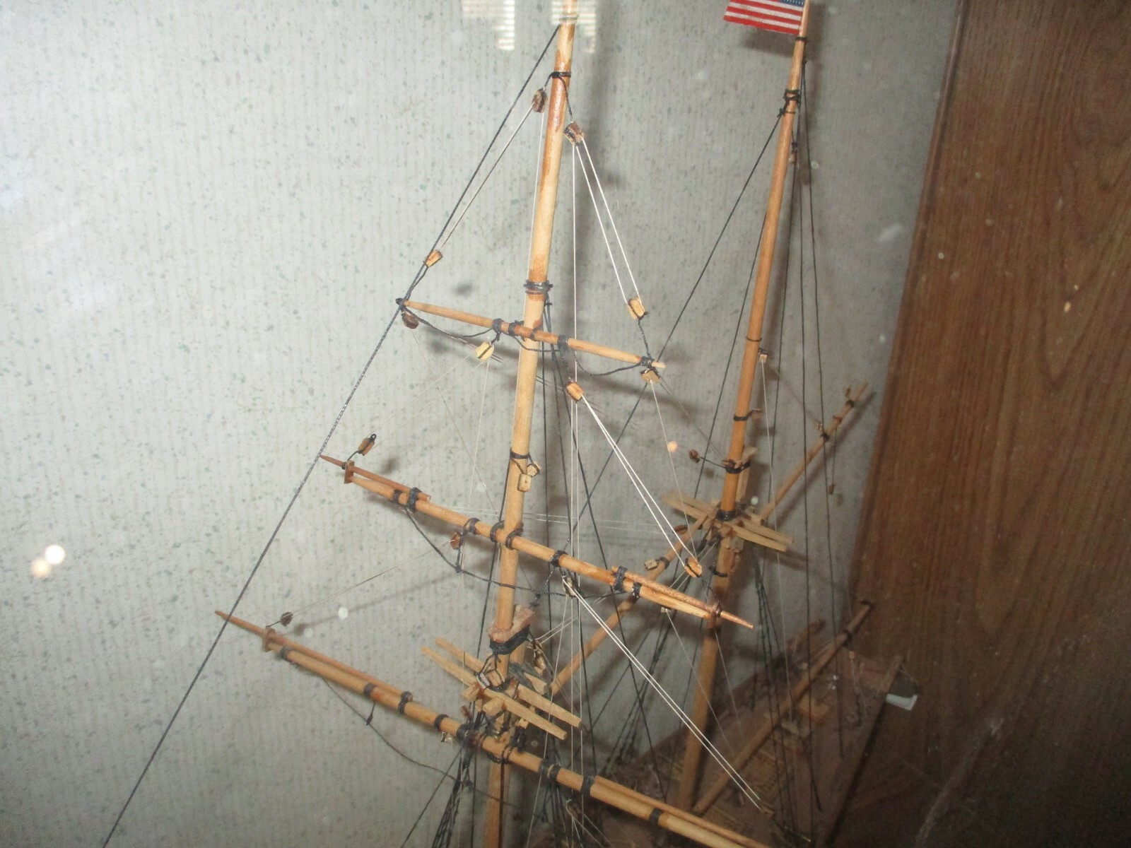 Albatross Built Wood Model Revenue Cutter 1:40 scale with cabinet, | eBay