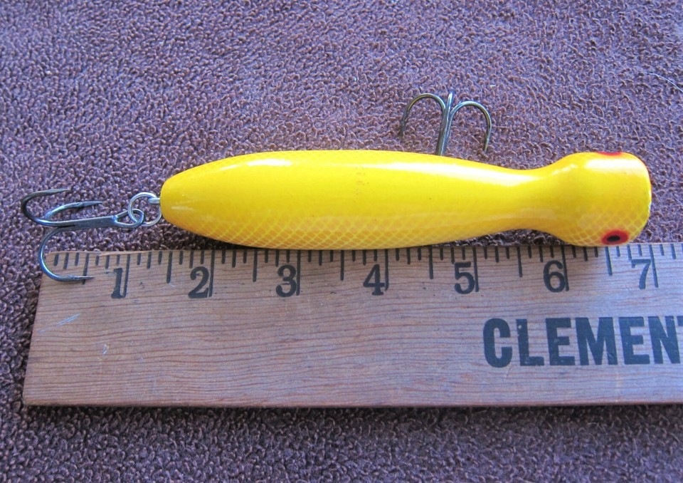 Tsunami Bottle Style Wood Musky Popper: 5"; 1.5 oz - NEW OTHER!!! | eBay