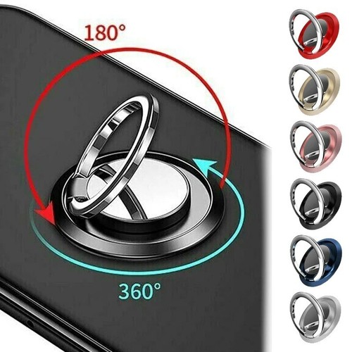 Rotatable Metallic Socket Finger Ring Phone Holder Stand For phones ...