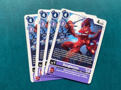 Boogiemon EX6-047 Playset Infernal Ascension Digimon Card Game x4 | eBay
