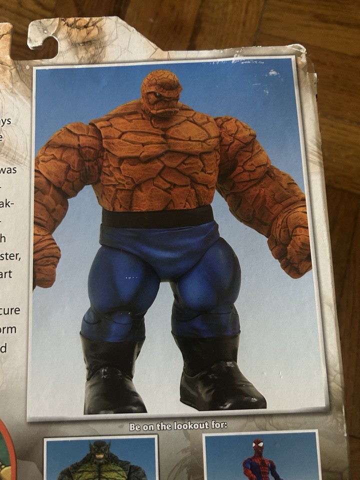 Marvel Select Fantastic Four 4 The Thing Ben Grimm Figure Diamond ...