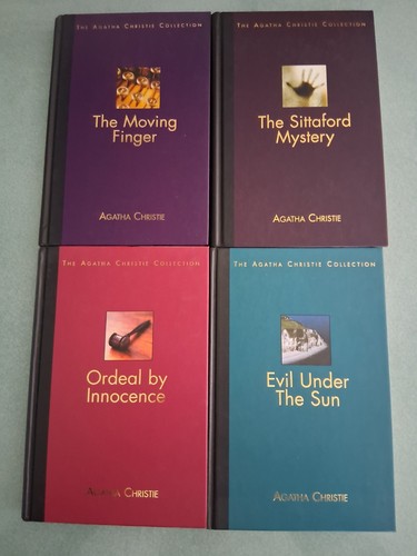 Bundle Of 4 Books From Agatha Christie Collection Hardcover | eBay UK