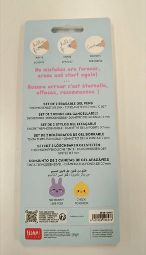 Legami - Hoppy Easter 🐣 🐰 Erasable Gel Pen Set - LIMITED EDITION ...