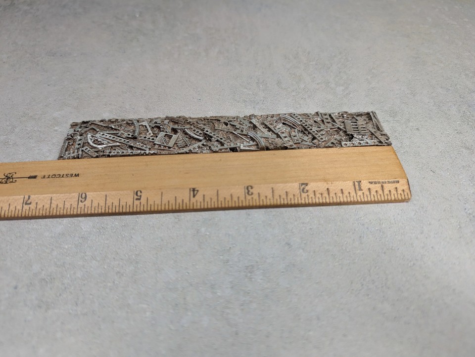 USED HO Scale Metal Scrap Load for Gondola Read Description | eBay
