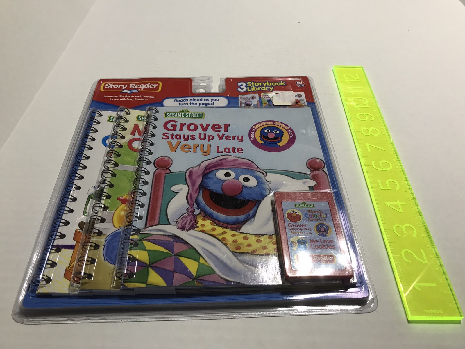 Story Reader Sesame Street 3 Storybooks & Cartridge Elmo, Grover, Cookie NIP 9781412730488| eBay