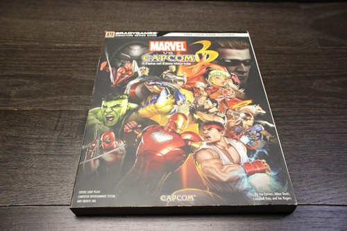 Marvel vs Capcom 3 Strategy Guide Bradygames Signature Series Capcom VG ...