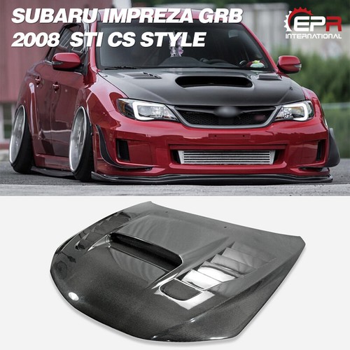 Carbon Fiber CS Style Front Hood Bonnet Body Kit For 2008 Subaru ...