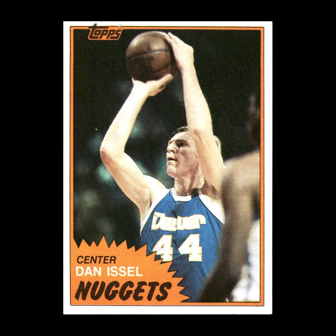 Dan Issel 1981-82 Topps Denver Nuggets #11 Nice! 2 | eBay