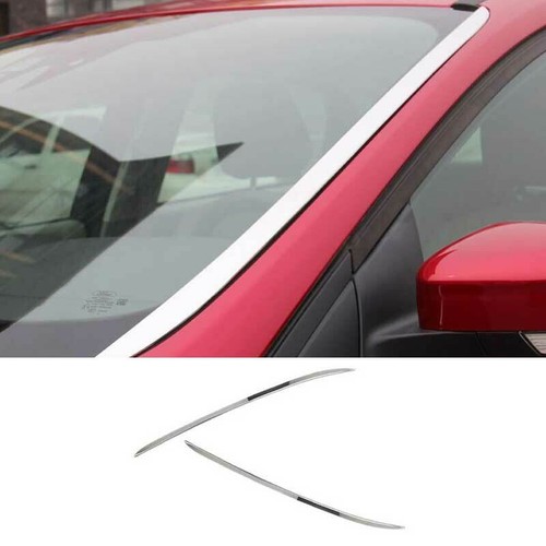 For Ford Focus 2012-2018 Chrome Steel Front Window Windshield Strip ...