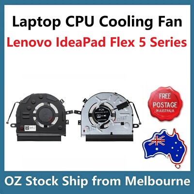 Genuine CPU Cooling Fan Lenovo IdeaPad Flex 5 1470 1570 5-1470 15-1570 ...