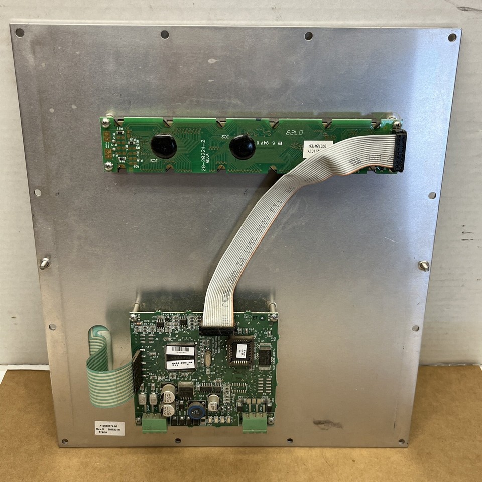 TRANE 6400-1023-01 ADAPTIVE CONTROL Panel X13650779-06 Rev G, Used | eBay