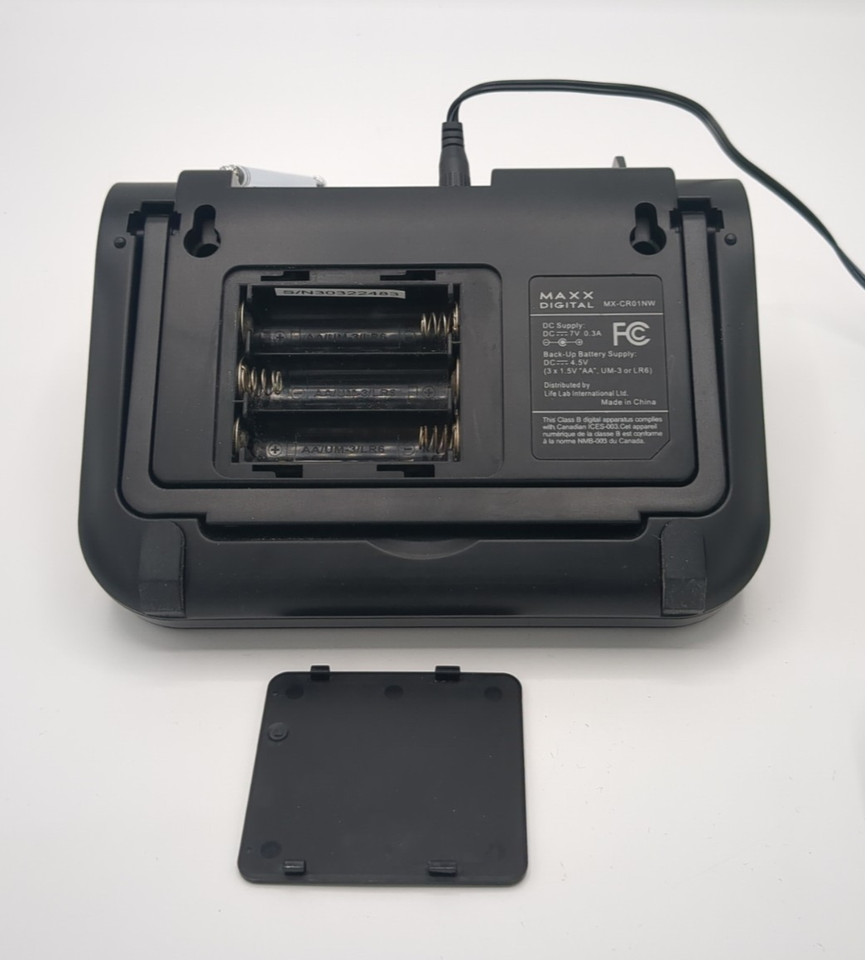 Maxx Digital All Hazards Alert Weather AM/FM Radio NOAA MX-CR01NW ...