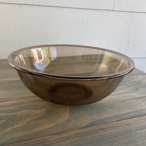 Pyrex Amber Brown Glass Mixing Bowl #326 4L 4QT Large USA (ST) | eBay