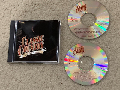 TIME LIFE CLASSIC COUNTRY 1965-1969 (30 TRACK 2 CD SET) FREE SHIPPING ...