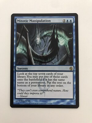 Mitotic Manipulation MTG Magic the Gathering Card NM Near Mint MBS ...