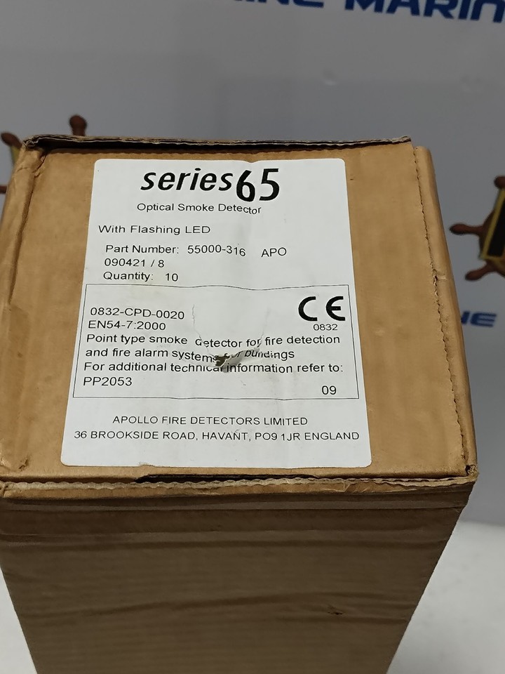 LOT OF 10 APOLLO SERIES 65 55000-316 AP0 OPTICAL SMOKE DETECTOR #NEW ...