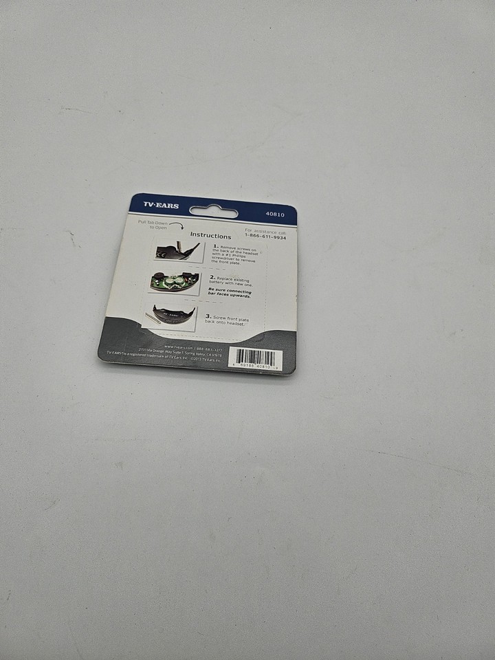 Original Replacement Rechargeable NiMH Batteries for TV Ears 5.0 ...