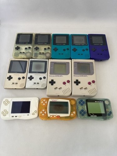 Lot of Junk Game Boy Color Pocket WonderSwan Consoles For Parts ...