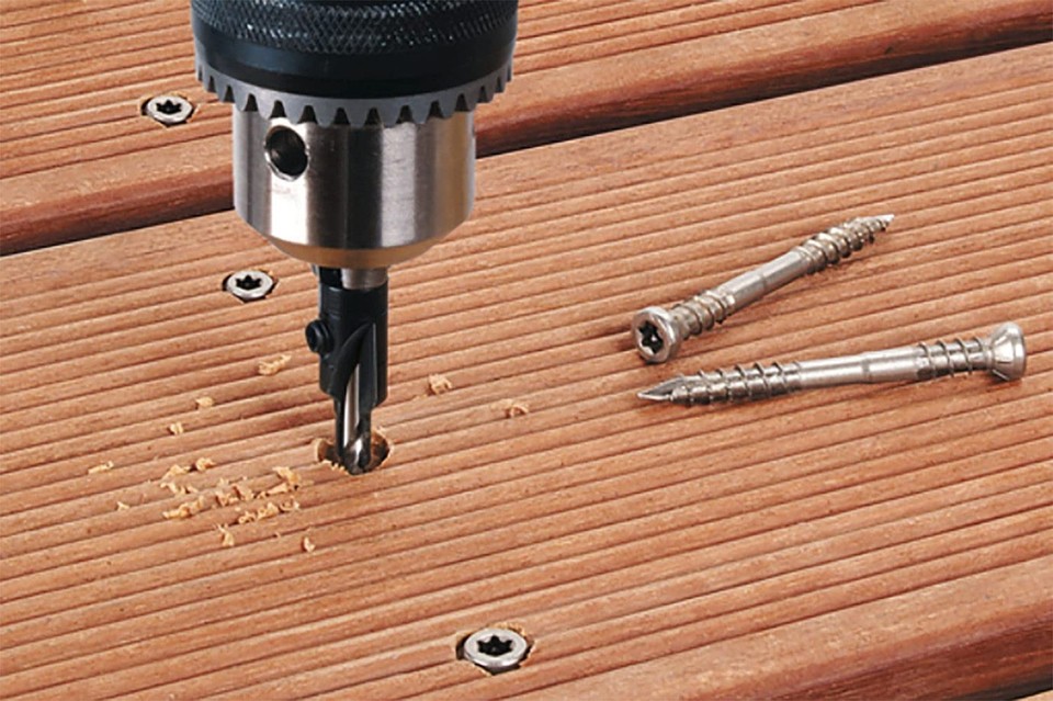 Wolcraft Screw Setter Set with Tapered Drill Bits | eBay