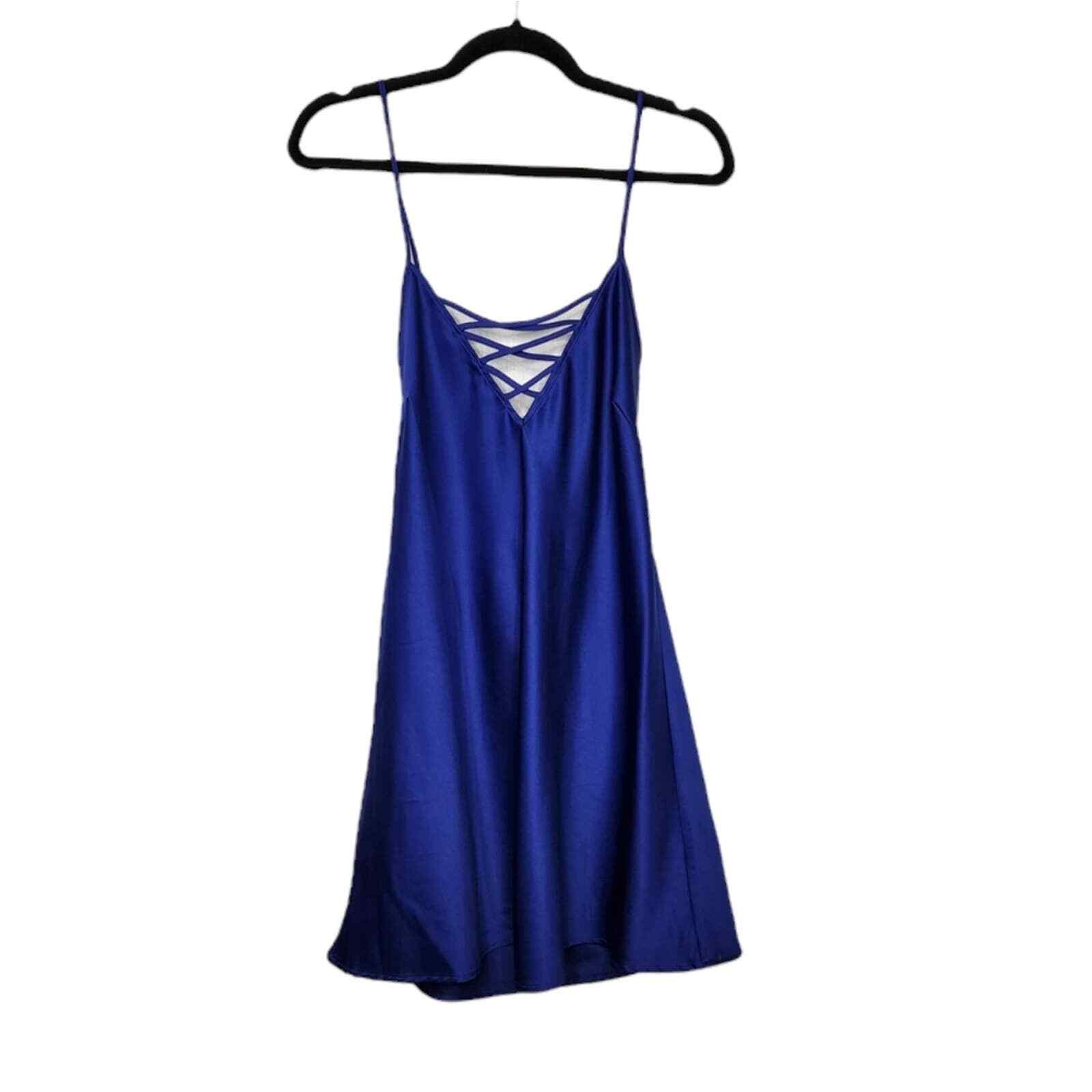 Fredericks of Hollywood Cobalt Blue Dress Lingerie Me… - Gem
