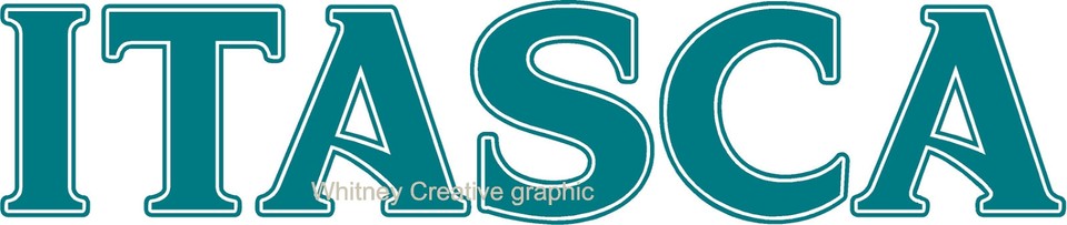 ITASCA RV LOGO Lettering Graphic for RV camper Burgundy or Teal 23.5" X ...