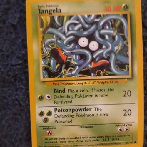 Tangela Base Set 66/102 Pokemon Card | eBay