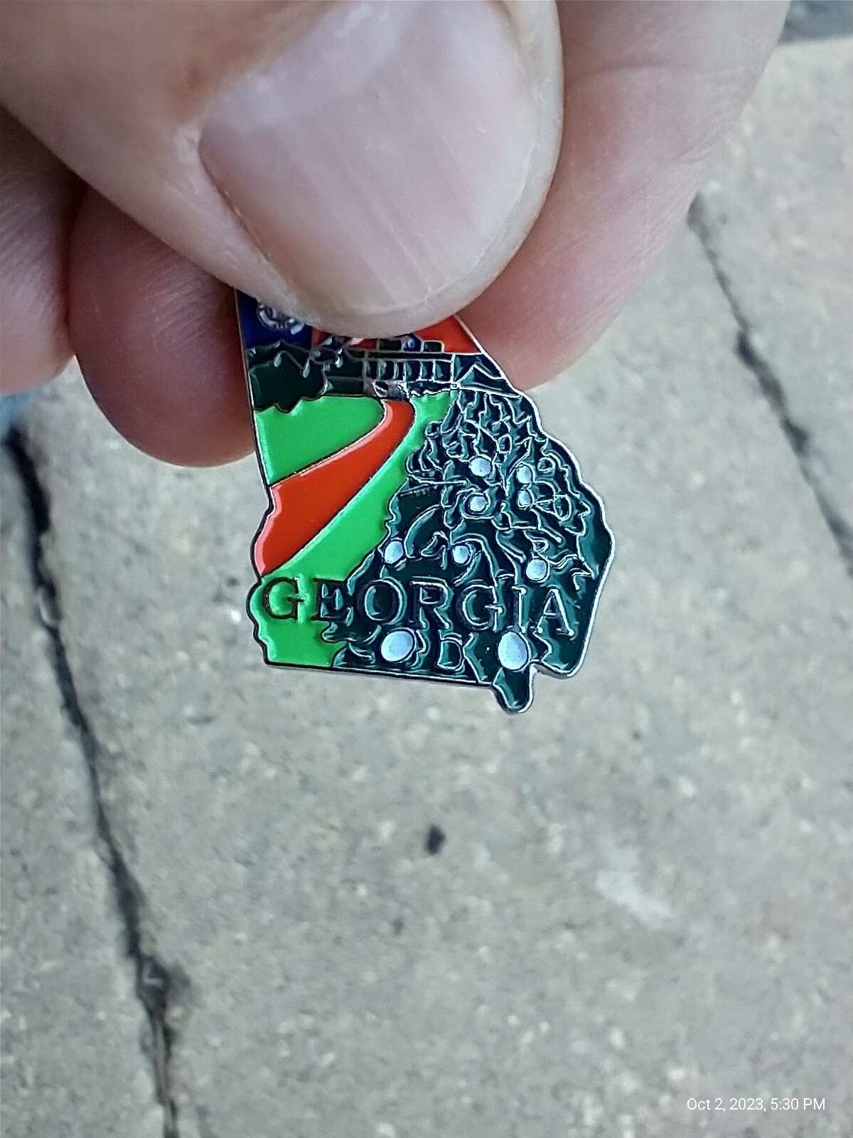 Quality made Hat Pin Tie Tack the State of Georgia | eBay