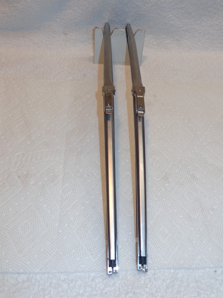 (2) ..‘NOS’.. Trico PR-15-2W .. Wiper Blade Holders ..1970’s .. Satin ...