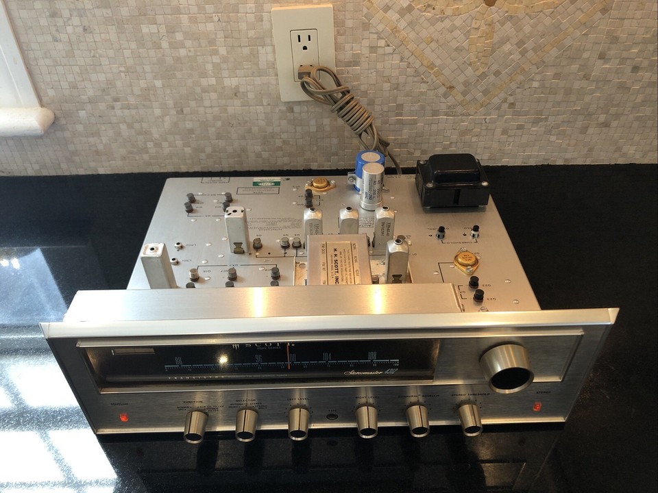 Scott Stereomaster 4312 4000 Series Transistor FM MPX Stereo Receiver ...