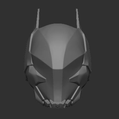 Batman Arkham Knight custom head sculpt for 4" 6" 7" 12" DC Comics ...