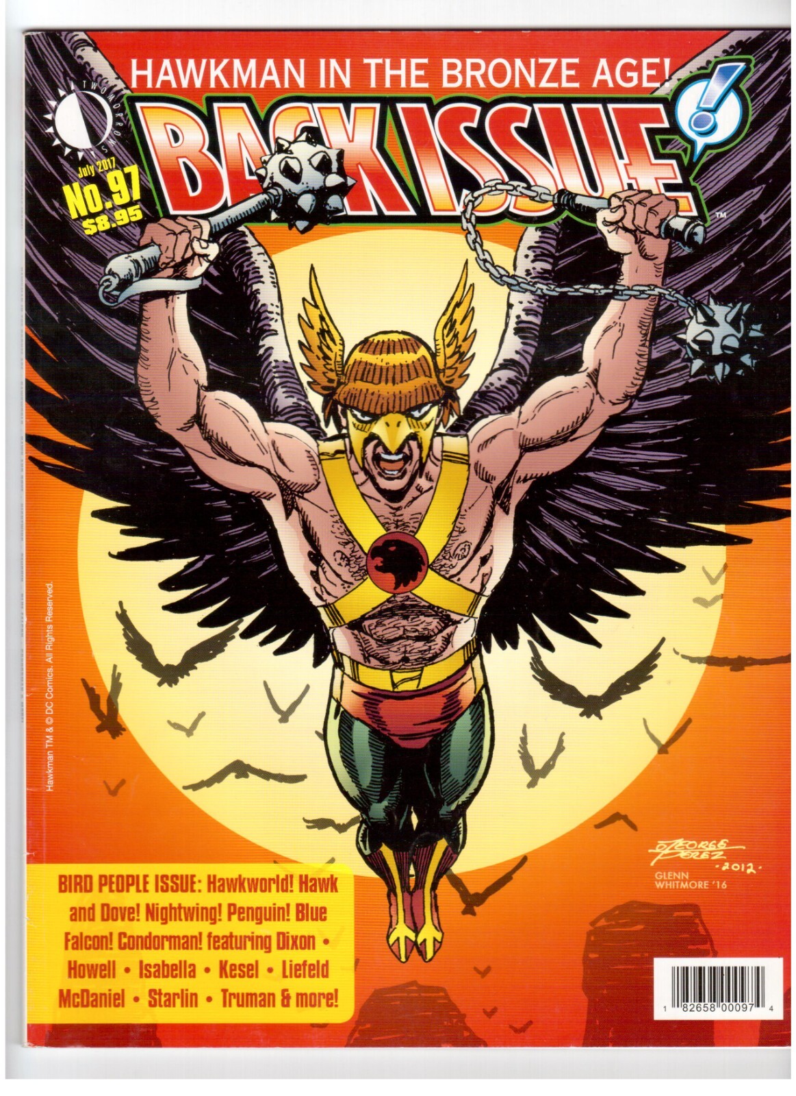 BACK ISSUE (Comic Magazine Twomorrow) #97 Hawkman | Bird People ...
