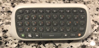 Xbox 360 Controller Keypad Microsoft White ChatPad OEM Original | eBay
