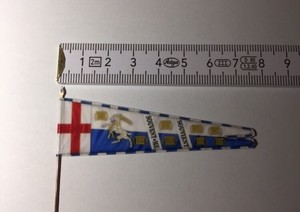 6x28mm Medieval War of Roses WOTR Lancastrian Flags Banners Battle ...