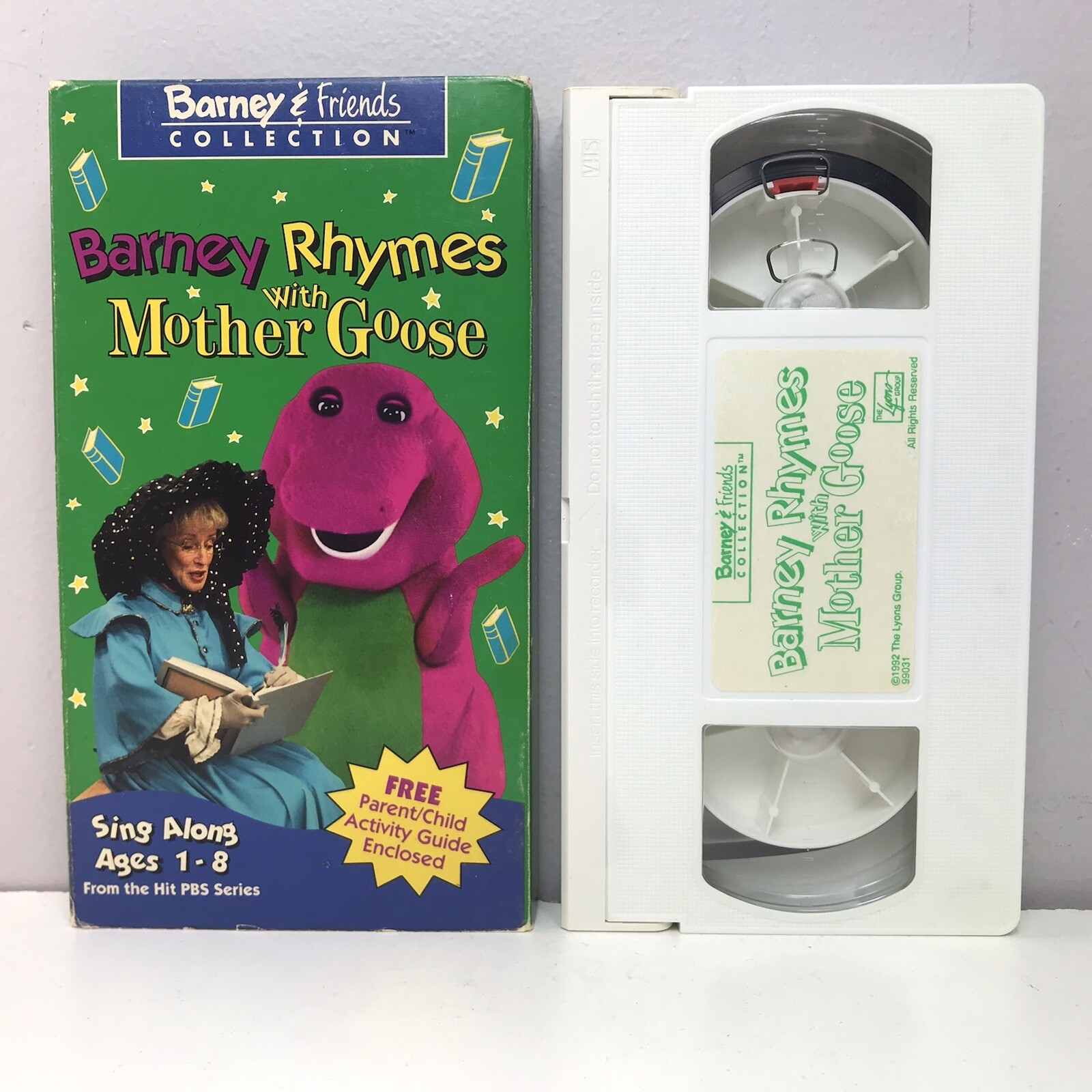Barney & Friends Rhymes Mother Goose VHS | Grelly USA