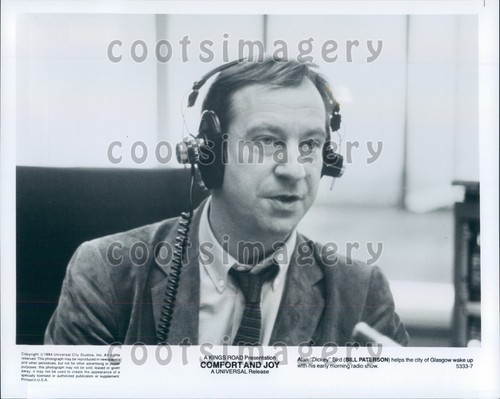 1984 Actor Bill Paterson Radio Deejay Scottish Movie Comfort & Joy ...