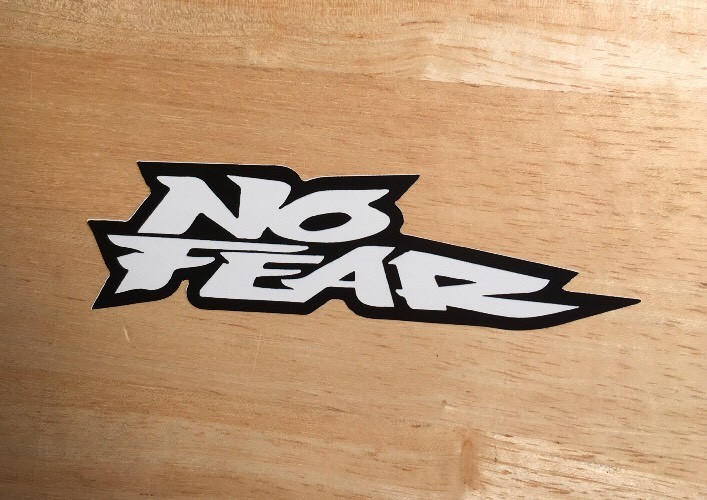No Fear Sticker | eBay
