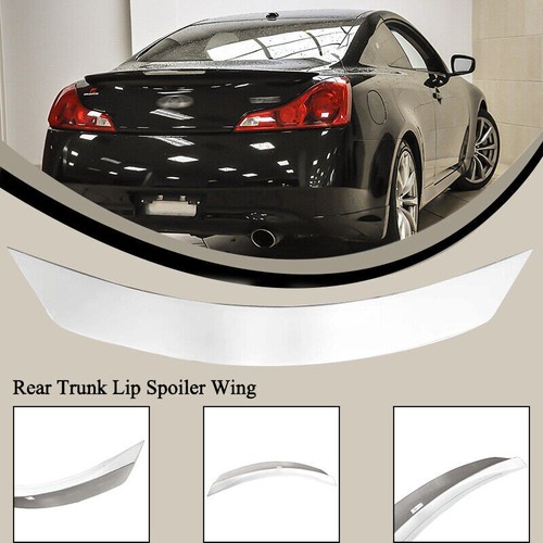 For Infiniti G37 V36 Skyline Coupe 2008-2015 FRP Rear Trunk Lip Spoiler ...