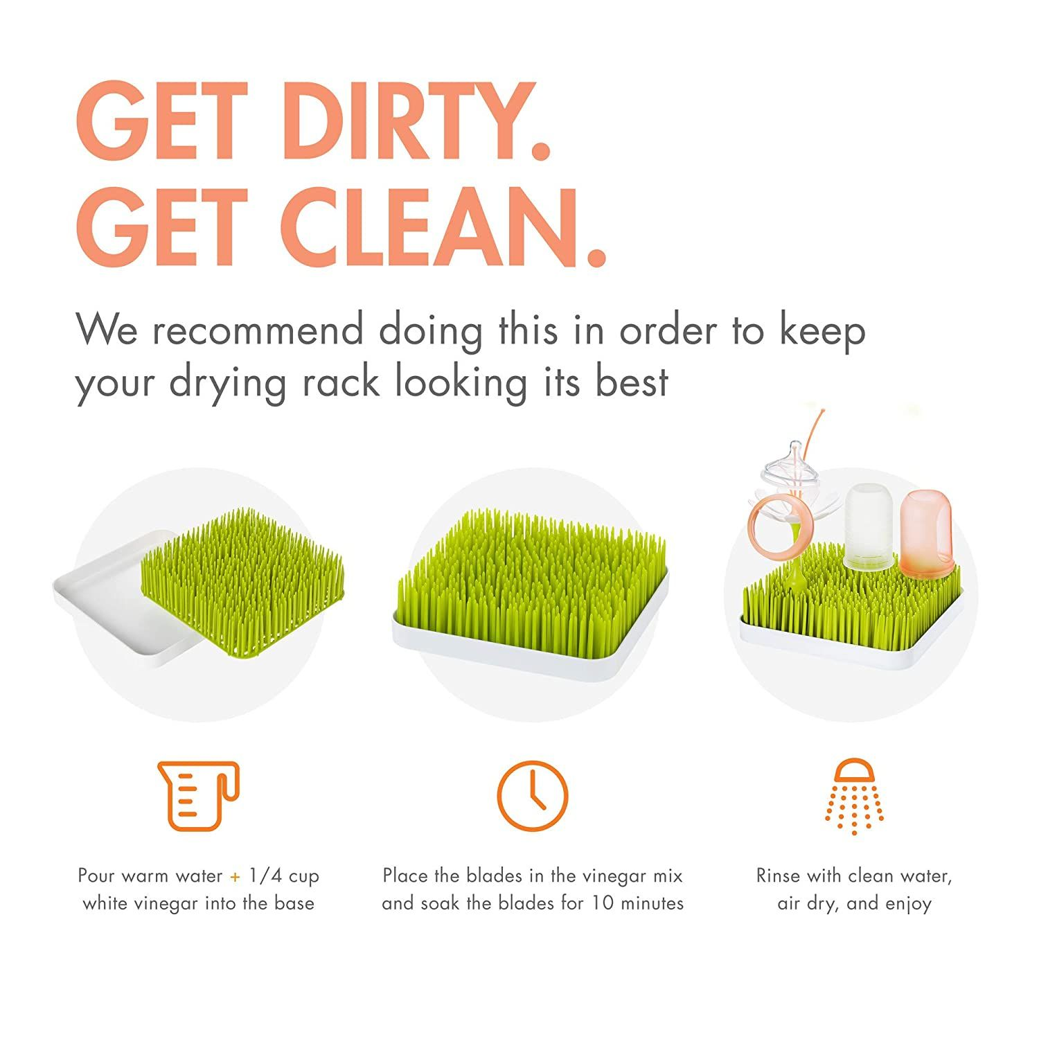 Boon Lawn Countertop Drying Rack - Green for sale online | eBay