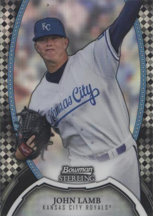 2011 Bowman Sterling - Mlb Future Stars John Lamb #12 Black Refractor ...