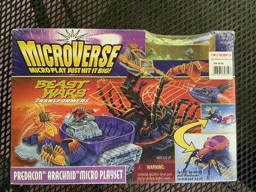Transformers Beast Wars MicroVerse Predacon Arachnid Playset SEALED Hasbro 1996 | eBay