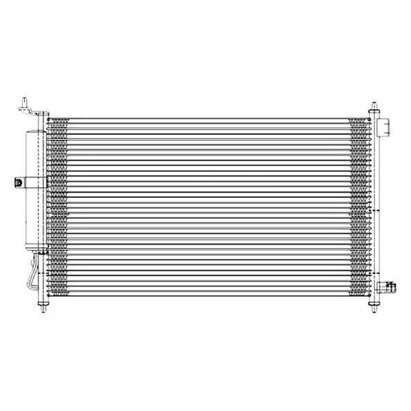 For Nissan Versa 2007-2011 Sherman A/C Condenser | eBay
