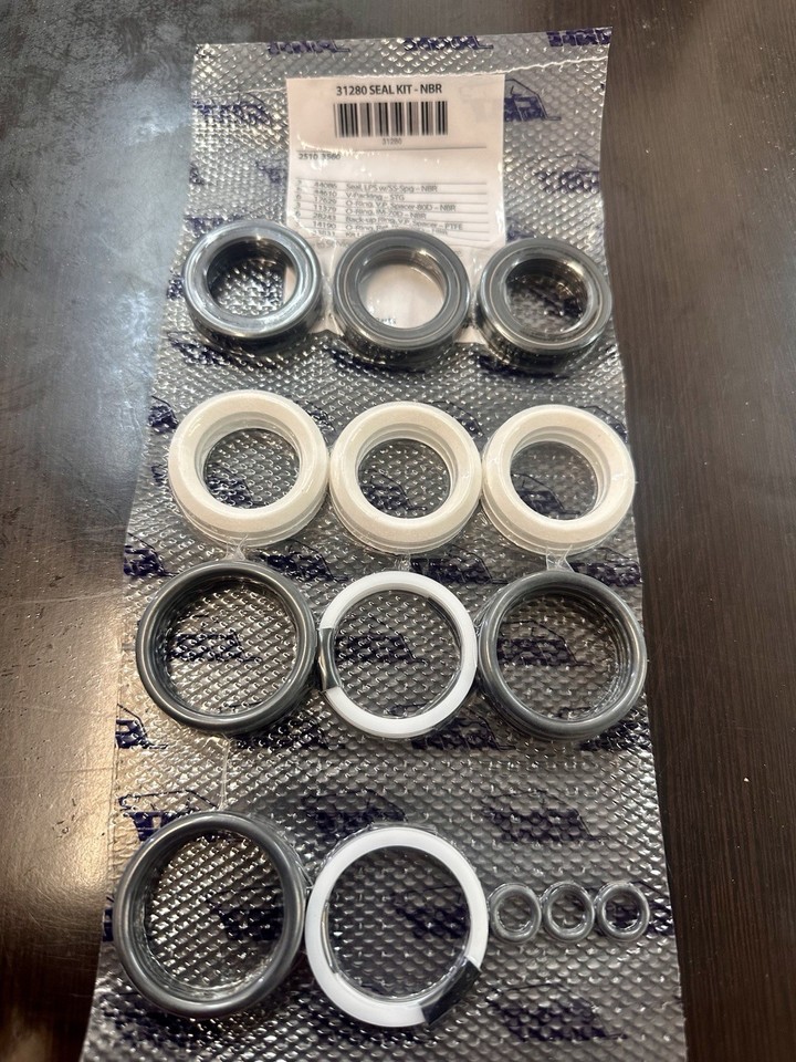 Cat Pump Rebuild For Model 3560: 31280 Seal Kit W/ 31292 Valve Kit | eBay