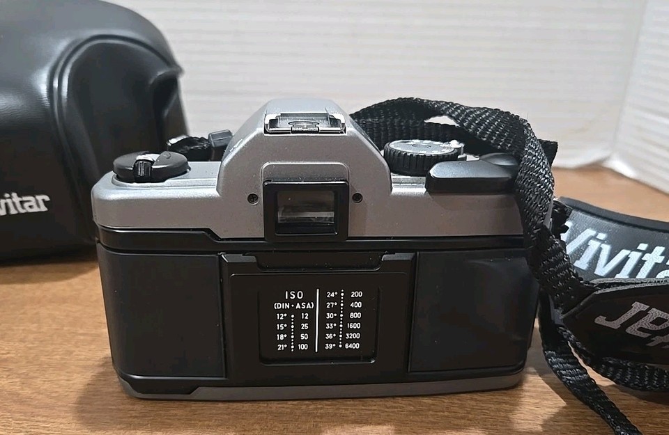 vintage Vivitar V3800N 35mm SLR Film Camera with 50mm Lens And Case | eBay