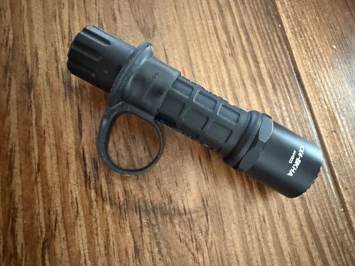 Surefire Tactical Flashlight with kX4-BKHA LED Head and Finger Loop | eBay