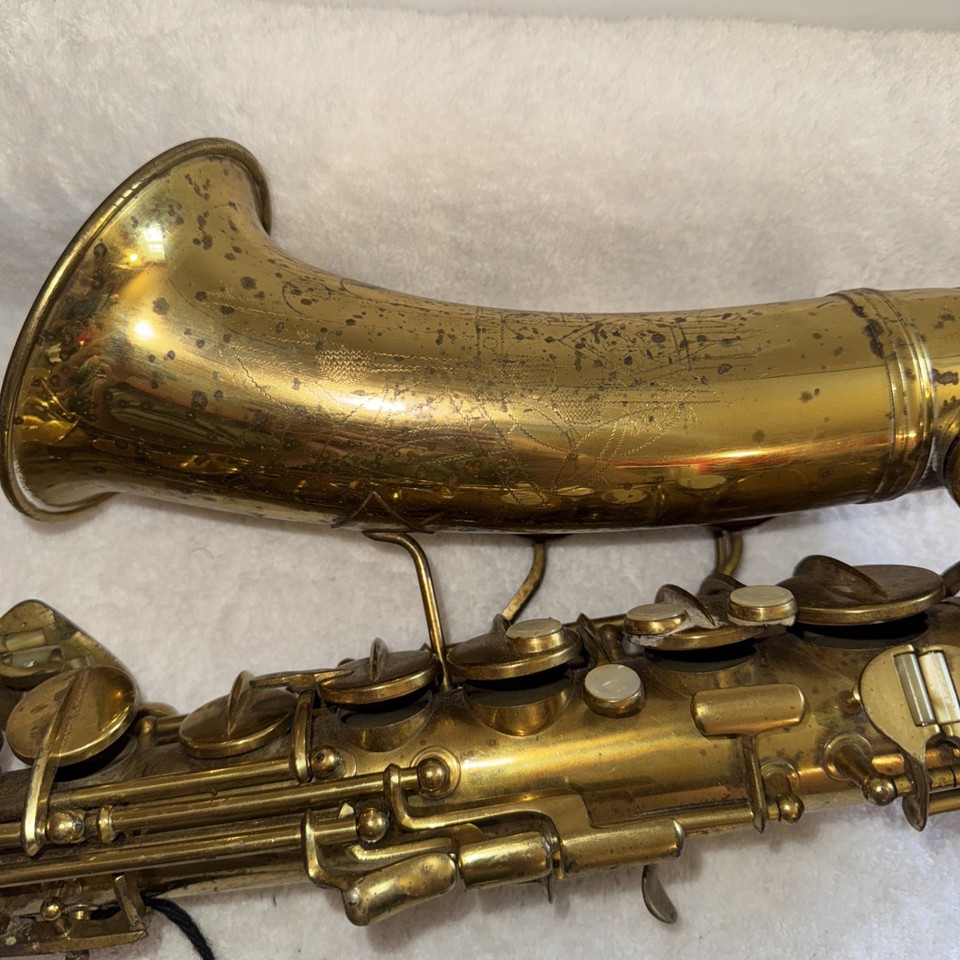 Vintage Conn 6m alto saxophone 1949 334-1xx L Brass | eBay