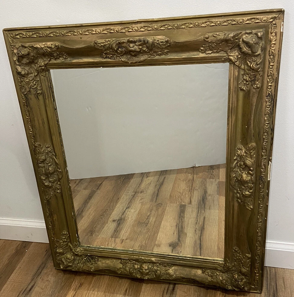 Antique Gold Frame Mirror
