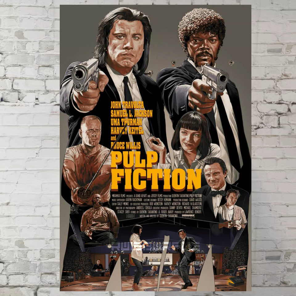 Quentin Tarantino Movie Poster Every Quentin Tarantino Film, Ranked