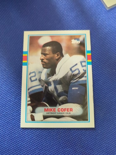 1989 Topps #364 - Mike Cofer - Detroit Lions | eBay