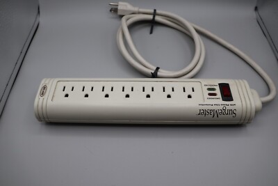 Belkin Power Surge Protector Strip 7 Plugs With Phone Line Protection ...