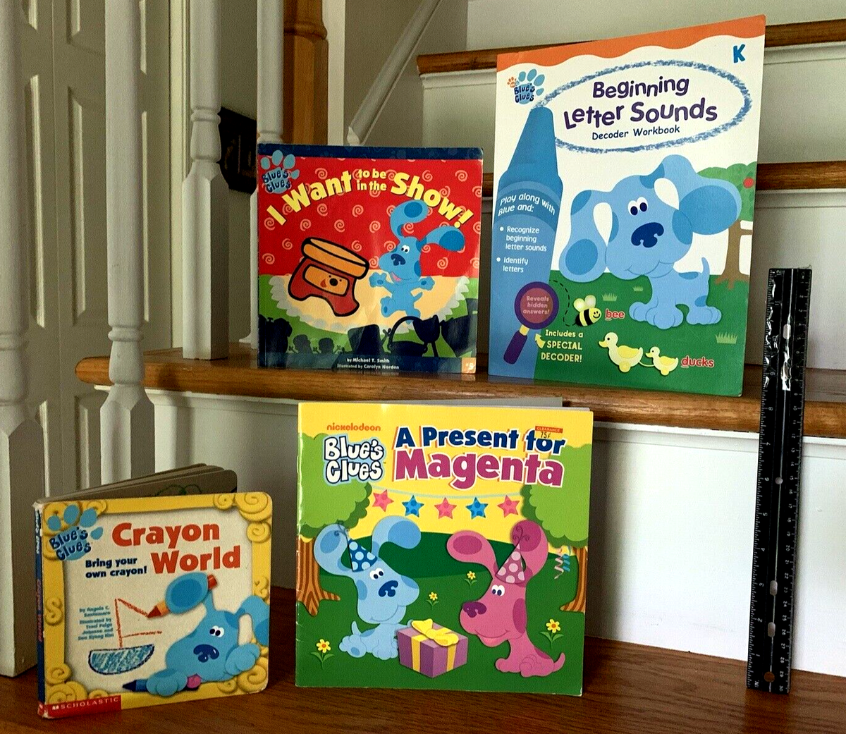 Blues Clues Books Cover Books Seen In Blue's Clues Intros Seasons 1 4